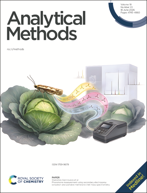 Volume 18 Issue 23 | Analytical Methods | The Royal Society of Chemistry
