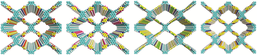 Towards covalent organic frameworks with predesignable and aligned open ...