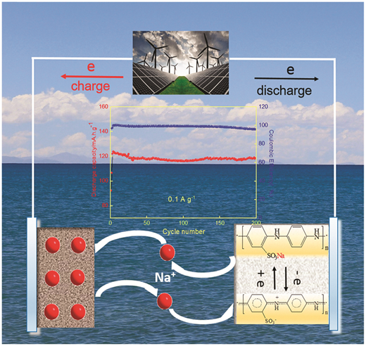 A sulfonated polyaniline with high density and high rate Na-storage ...