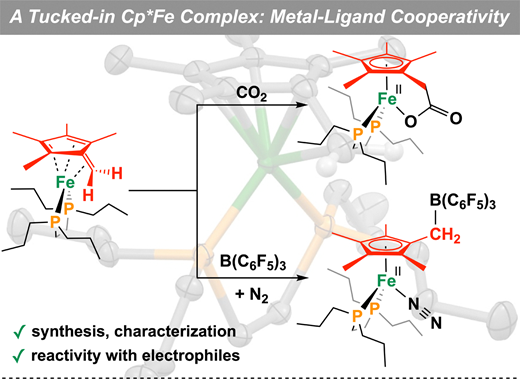 Cooperative bond activations by a tucked-in iron complex† | Chemical ...