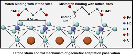 Lattice strain control mechanism of geometric adaptation passivation ...