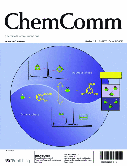 Phase-transfer dynamic combinatorial chemistry† | Chemical ...