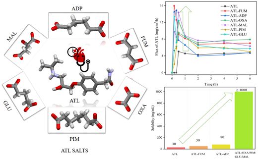 Pharmaceutical salts to improve diffusion permeability of a BCS class ...