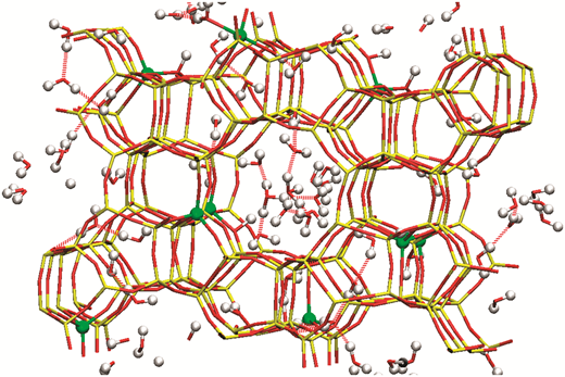 Reactive molecular simulations of protonation of water clusters and ...