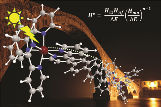 Photoinduced electron transfer across molecular bridges: electron- and ...