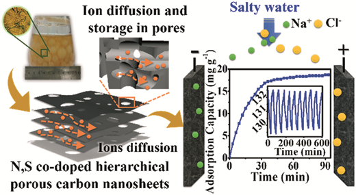 Mycelial pellet-derived heteroatom-doped carbon nanosheets with a three ...