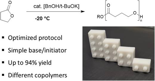 Facile preparation of biodegradable poly(γ-butyrolactone) via base ...