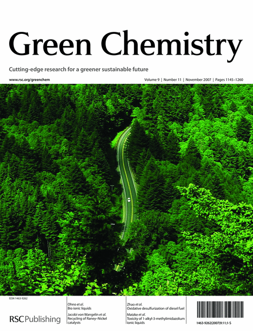 A Brønsted acidic ionic liquid as an efficient and reusable catalyst ...