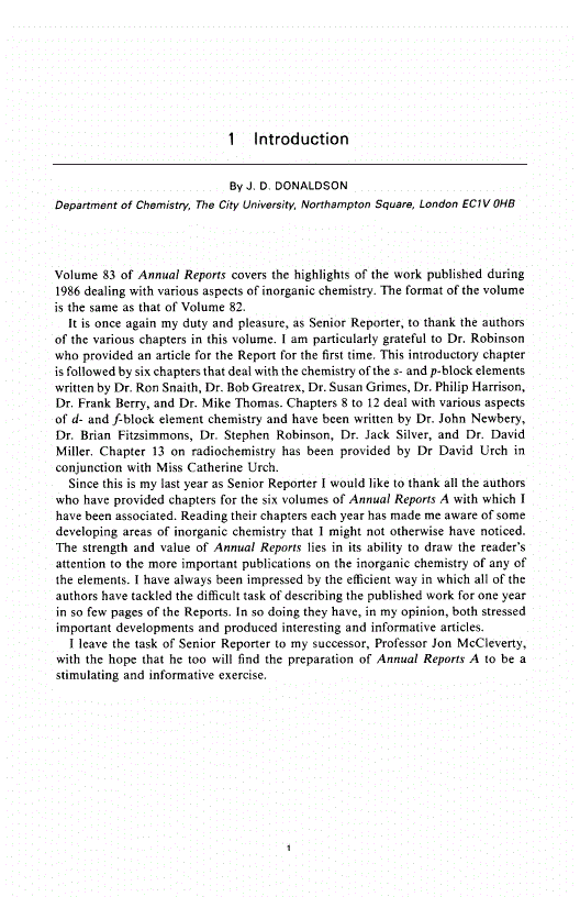 Chapter 1. Introduction | Annual Reports Section "A" (Inorganic ...