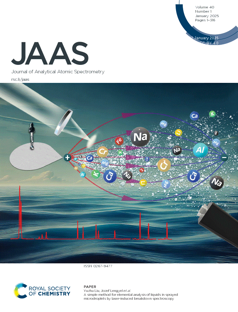 Front cover | Journal of Analytical Atomic Spectrometry | The Royal ...