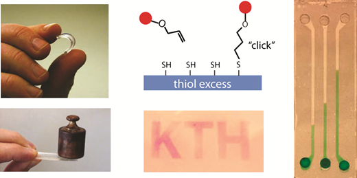 Beyond PDMS: off-stoichiometry thiol–ene (OSTE) based soft lithography ...