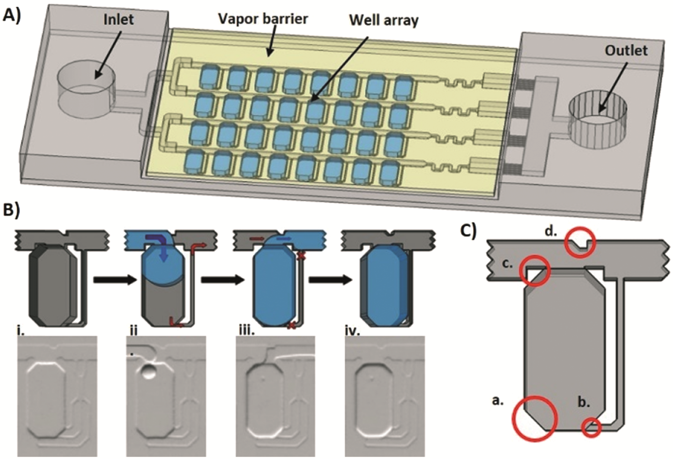 Self-digitization chip for quantitative detection of human ...