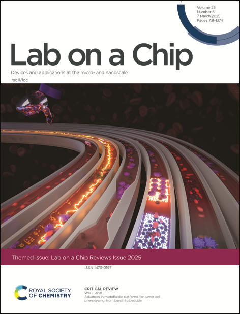 Front cover | Lab on a Chip | The Royal Society of Chemistry