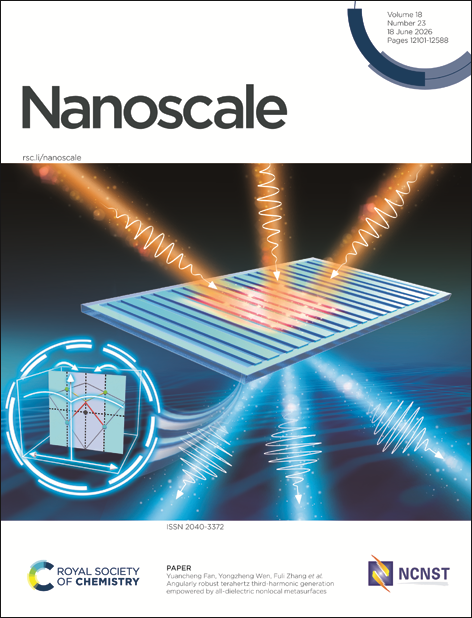 Inside front cover | Nanoscale | The Royal Society of Chemistry