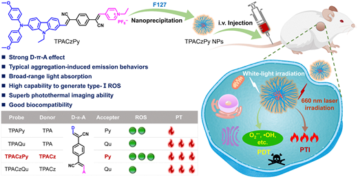 Molecular engineering-facilitated AIE-active type-I photosensitizers ...