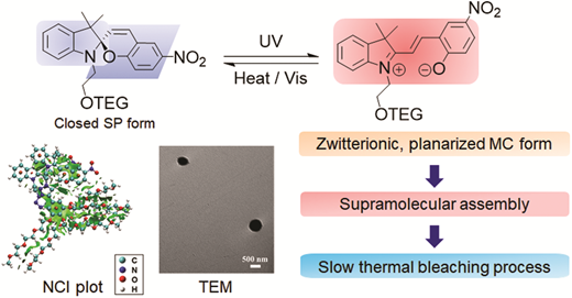 Synthesis and characterization of photochromic triethylene glycol ...