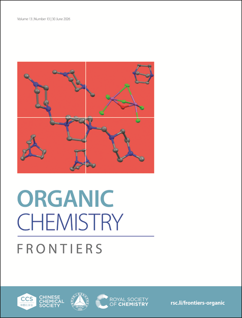 Back cover | Organic Chemistry Frontiers | The Royal Society of Chemistry