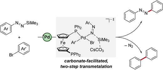 Mechanism of the palladium-catalyzed diazenylation of aryl ...