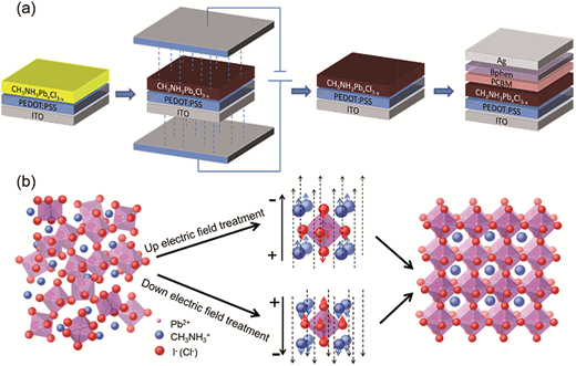 Electric-field assisted perovskite crystallization for high-performance ...