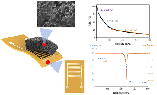 Ultrastable fluoropolymer-based porous conductive elastomer composites ...