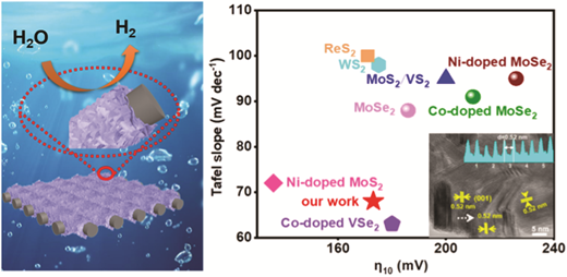 Vertically aligned 1T-phase PtSe2 on flexible carbon cloth for ...